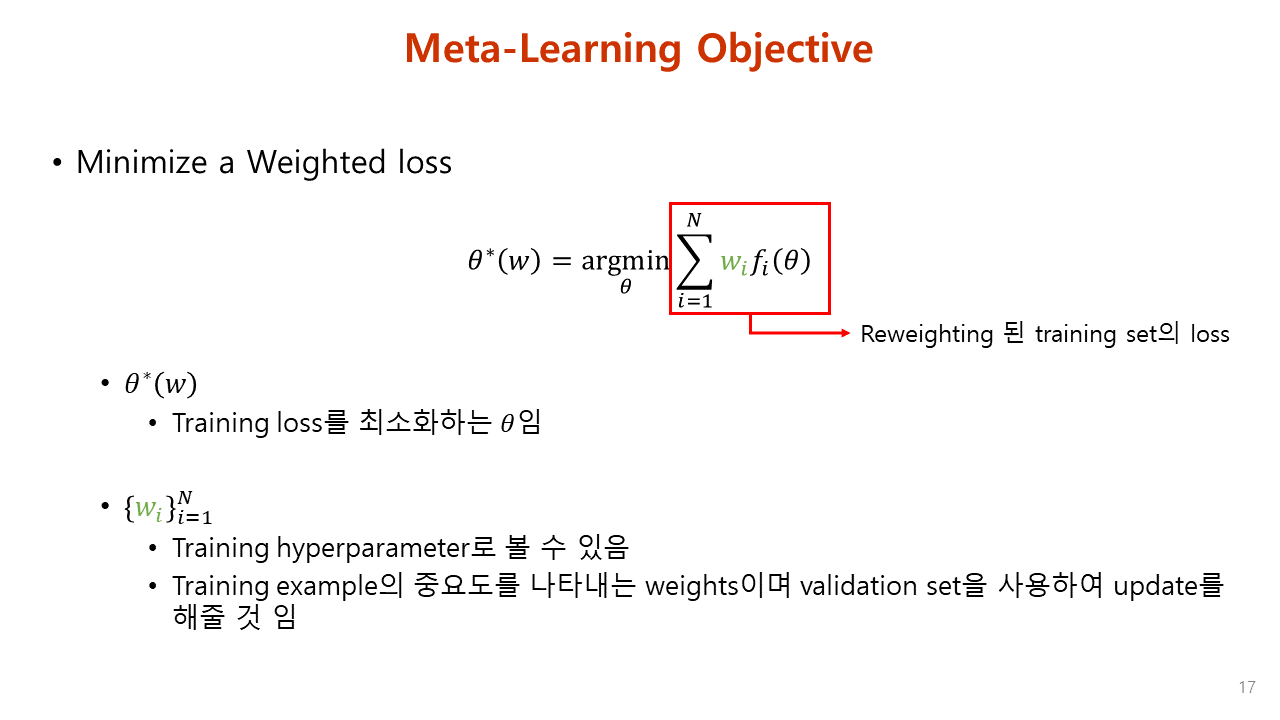 Paper Review. Learning to Reweight Examples for Robust Deep Learning@ICML' 2018 | CV Researcher